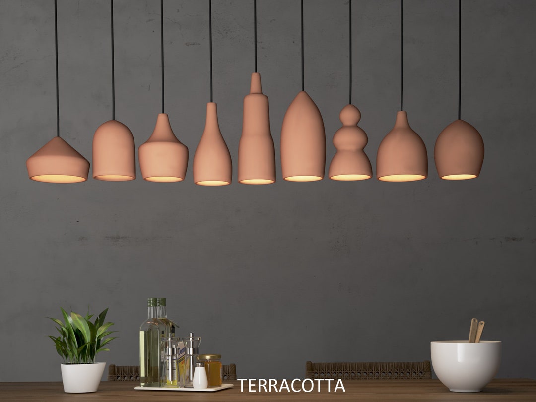 Cluster Clay Pendant Light, Group Pendants, Naaya GROUPIES Kitchen ...
