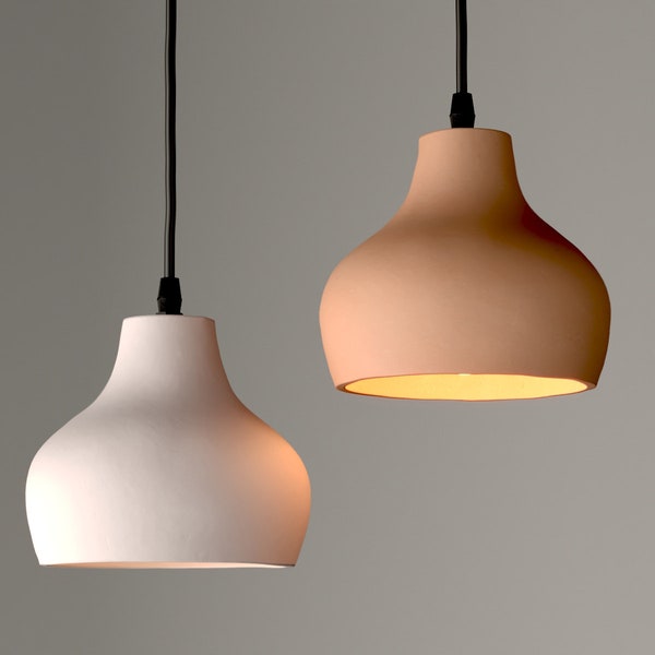 Terracotta Pendant Light - Etsy