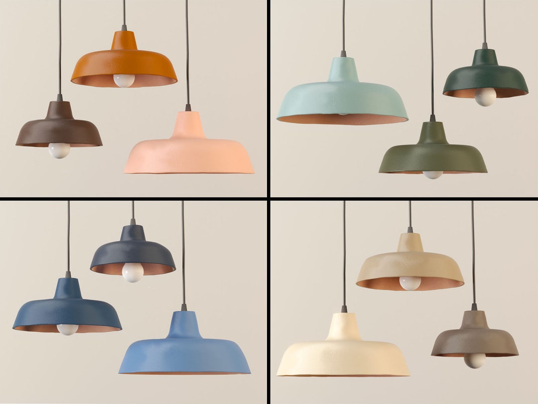 Handmade Ceramic Ceiling Light, Home Decor Pendant Lights, TROUGH COLOR ...