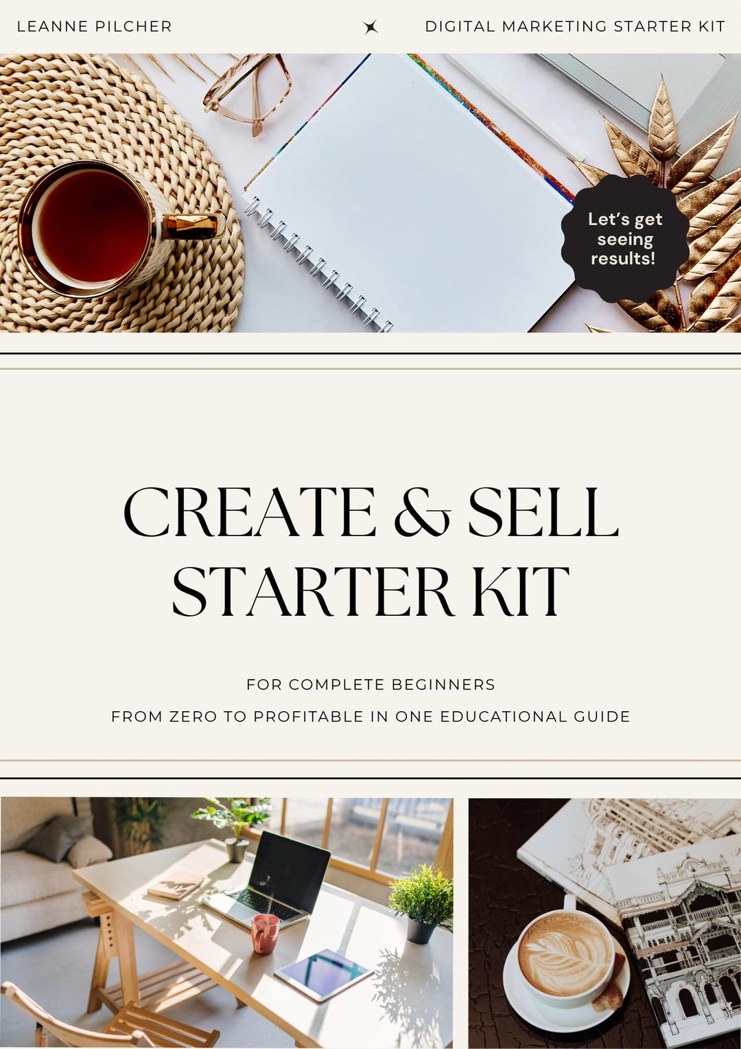 Create & Sell Starter Kit | Canva 101, Faceless Marketing, Stan Store ...