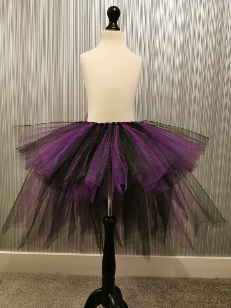 Tutu Skirt High Low Style Short Front Long Back Mal Or Etsy