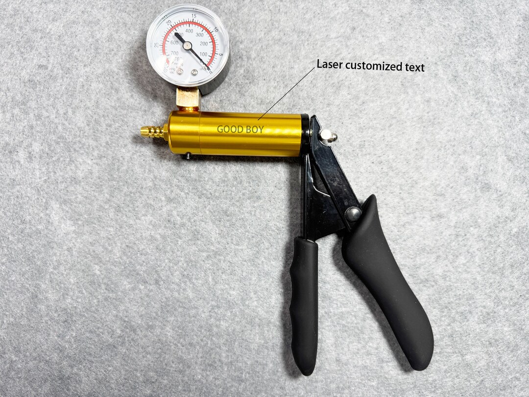 Deluxe Gold Hand Pump and Replacement / Extra Cylinder Vacuum Hose ...