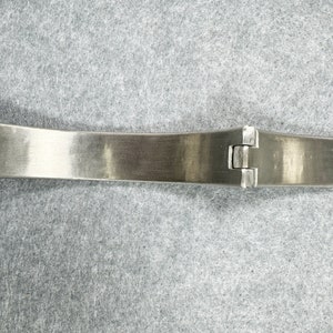 Handmade Stainless Steel Locking Neck Collar Ring Hinged Day Owned Lock ...