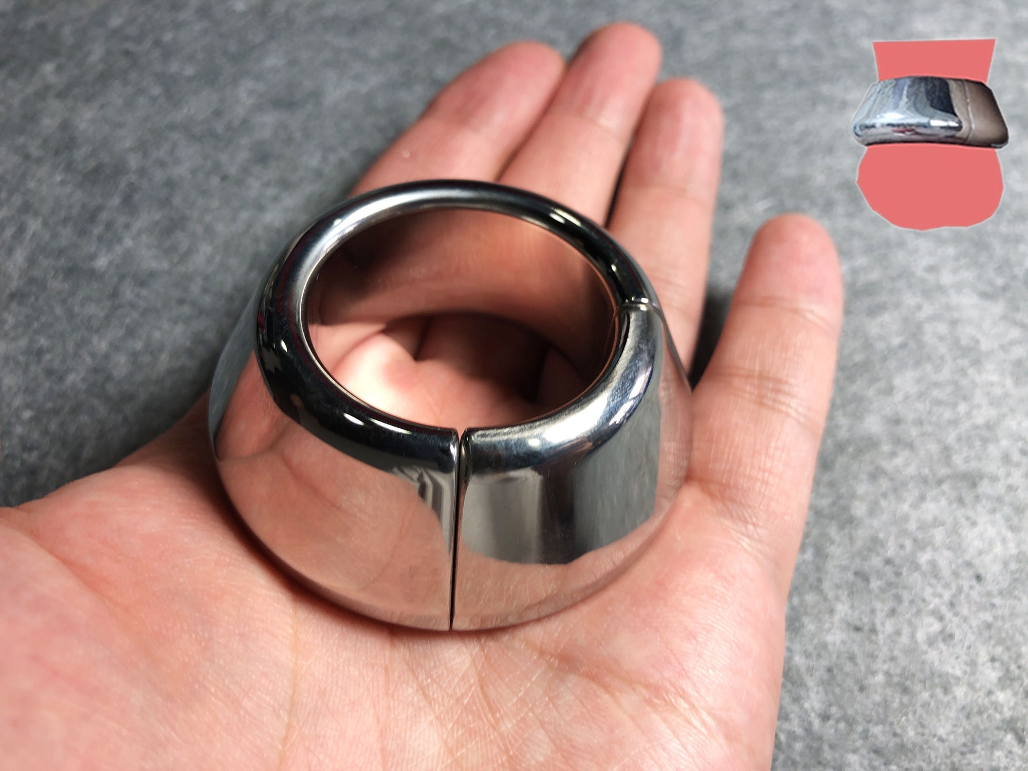 Metal Scrotum Stretcher Fashion Magnetize Stainless Steel Etsy Australia
