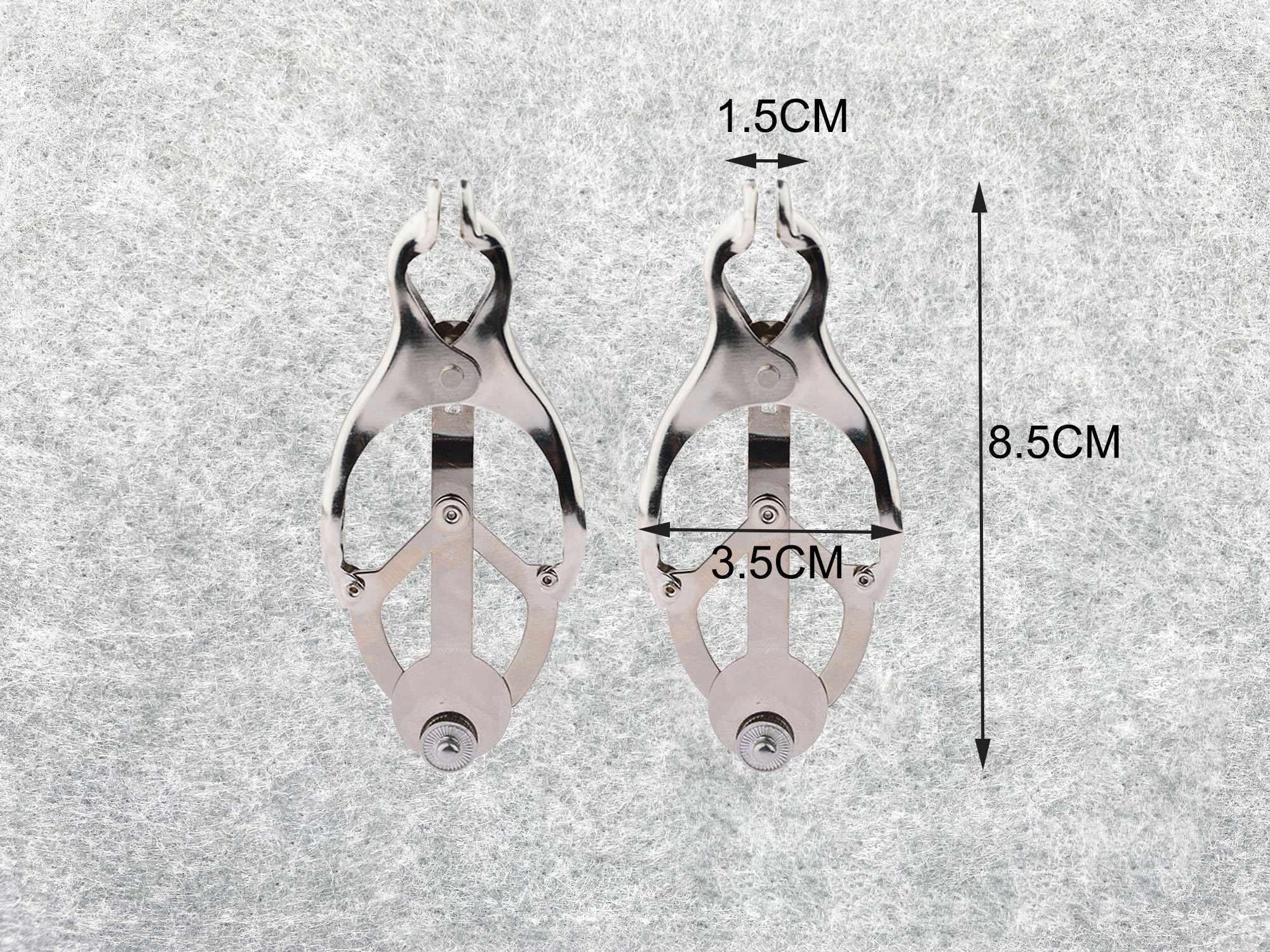 1 Set Kit Butterfly Nipple Clamps Clover Stretcher-laser Engraved - Etsy