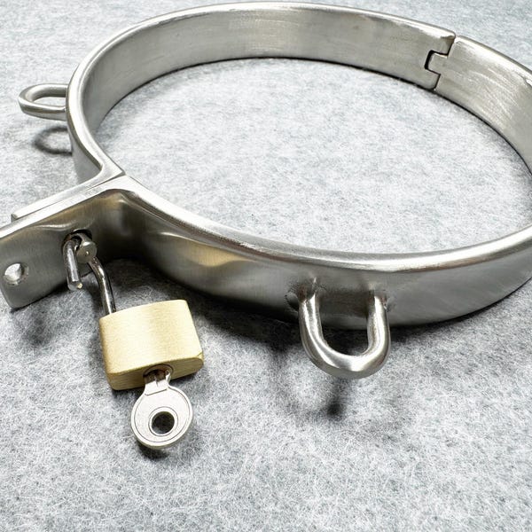 Locking Steel Collar - Etsy