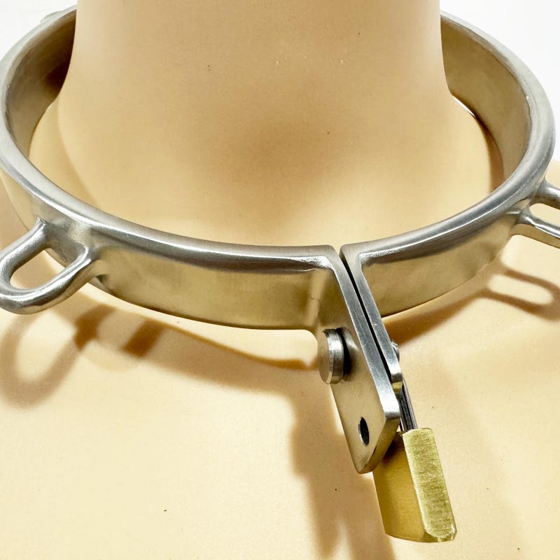 Locking Collar - Etsy UK