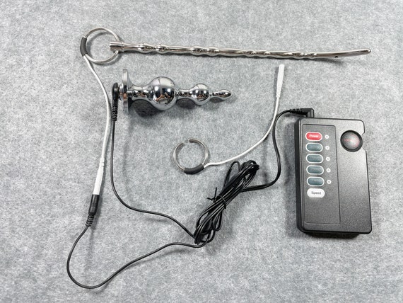 Electric Shock E Stim Kit Penis Super 24cm Urethral Catheter - Etsy