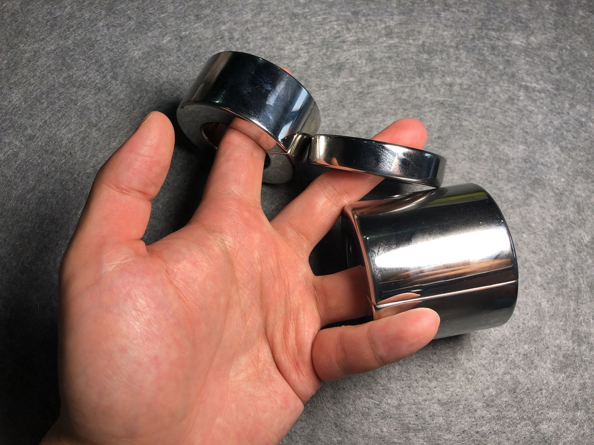 3 Sizes Metal Scrotum Stretcher Fashion Magnetize 304 Etsy
