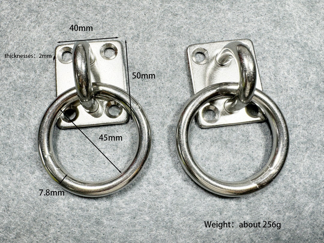 BDSM Wall Plate Ring Mount Attachment Hanging Shackle Bondage Hook ...