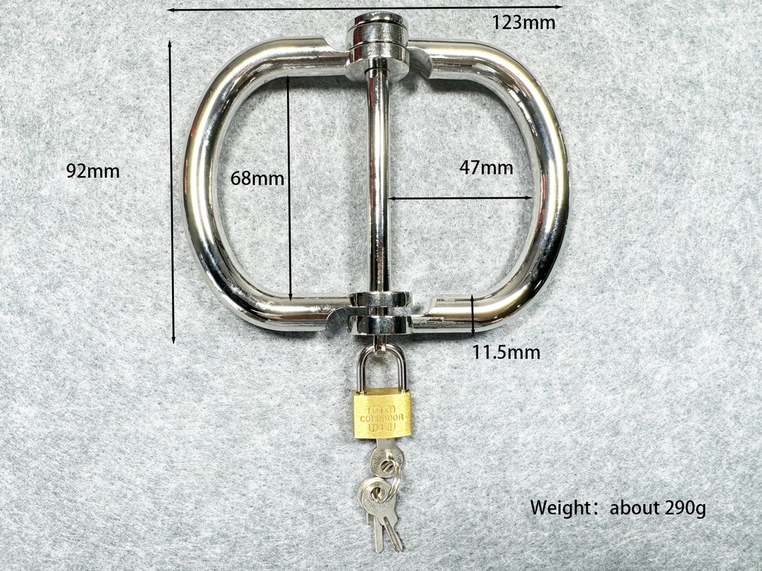 3 Sizes Alloy Leg Cuffs Handcuffs, Restraints Cuffs Ankle Restraints ...
