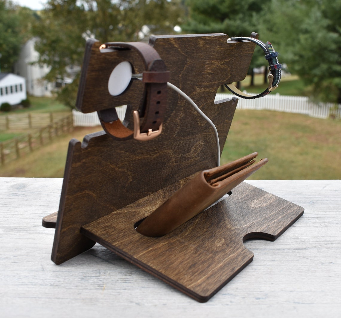Wooden Docking Station, Unique Holiday Gift, Christmas, New Year ...