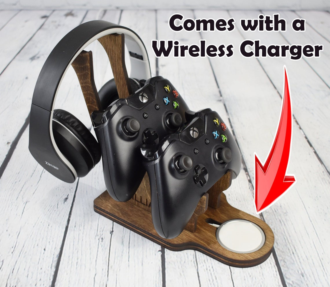 Wireless Headphone and Controller Stand Gamer Gifts Husband - Etsy