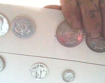 Old Silver Coins - Etsy