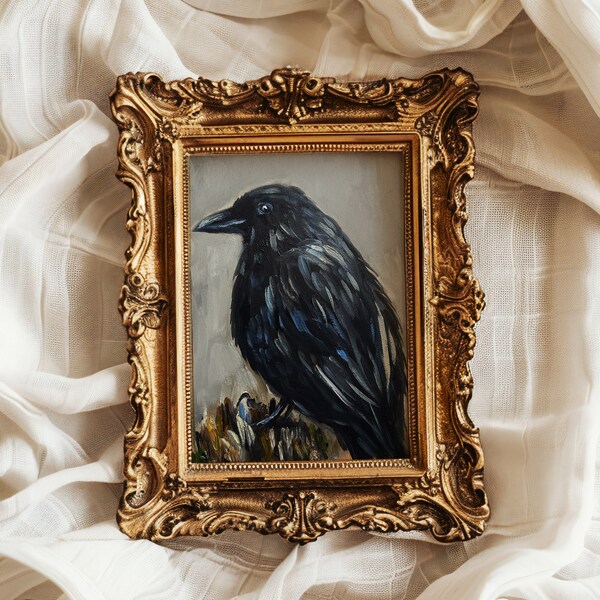Crow Artwork - Etsy