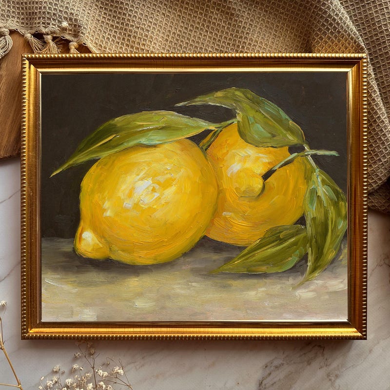 Lemons for Kitchen - Etsy