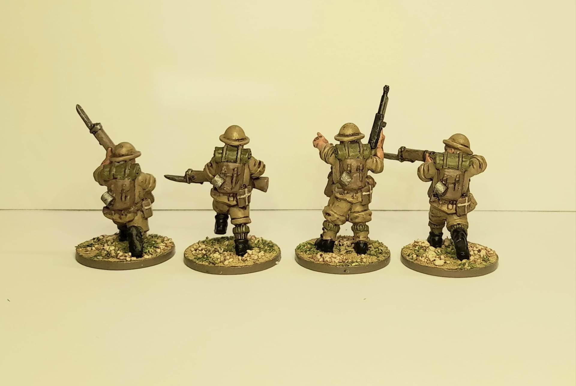 WW2 8th Army Rifle Squad 1, 28mm, Hand Painted, Bolt Action - Etsy