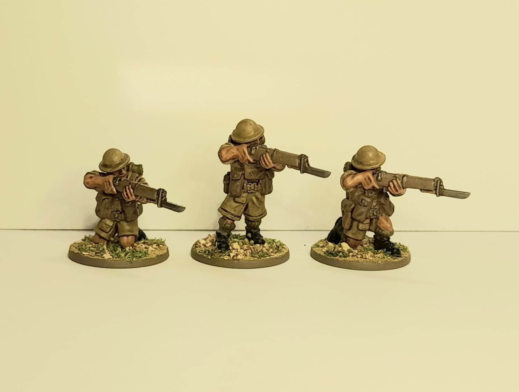 WW2 8th Army Rifle Squad 2, 28mm, Hand Painted, Bolt Action - Etsy