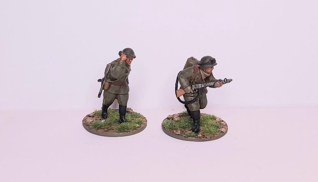 WW2 Soviet Flame Throwers-pre Painted-28mm-bolt Action - Etsy