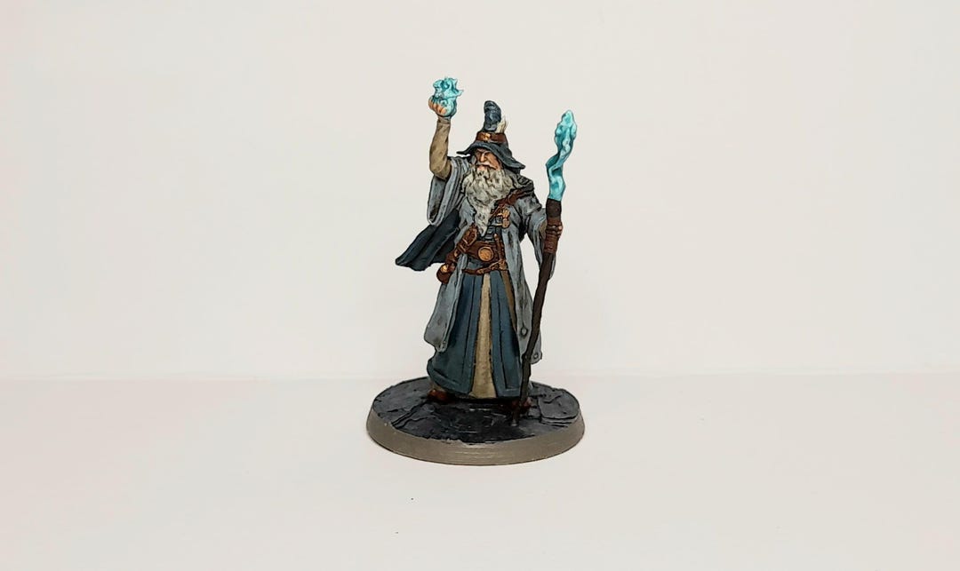 Solon the Wizard-pre Painted-dnd-rpgs-tabletop Gaming - Etsy