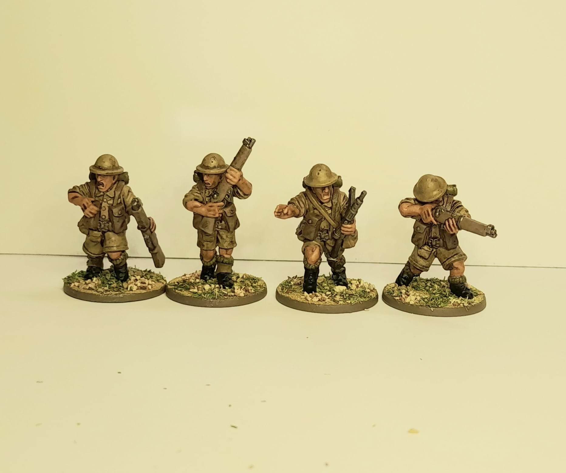 WW2 8th Army Rifle Squad 2, 28mm, Hand Painted, Bolt Action - Etsy