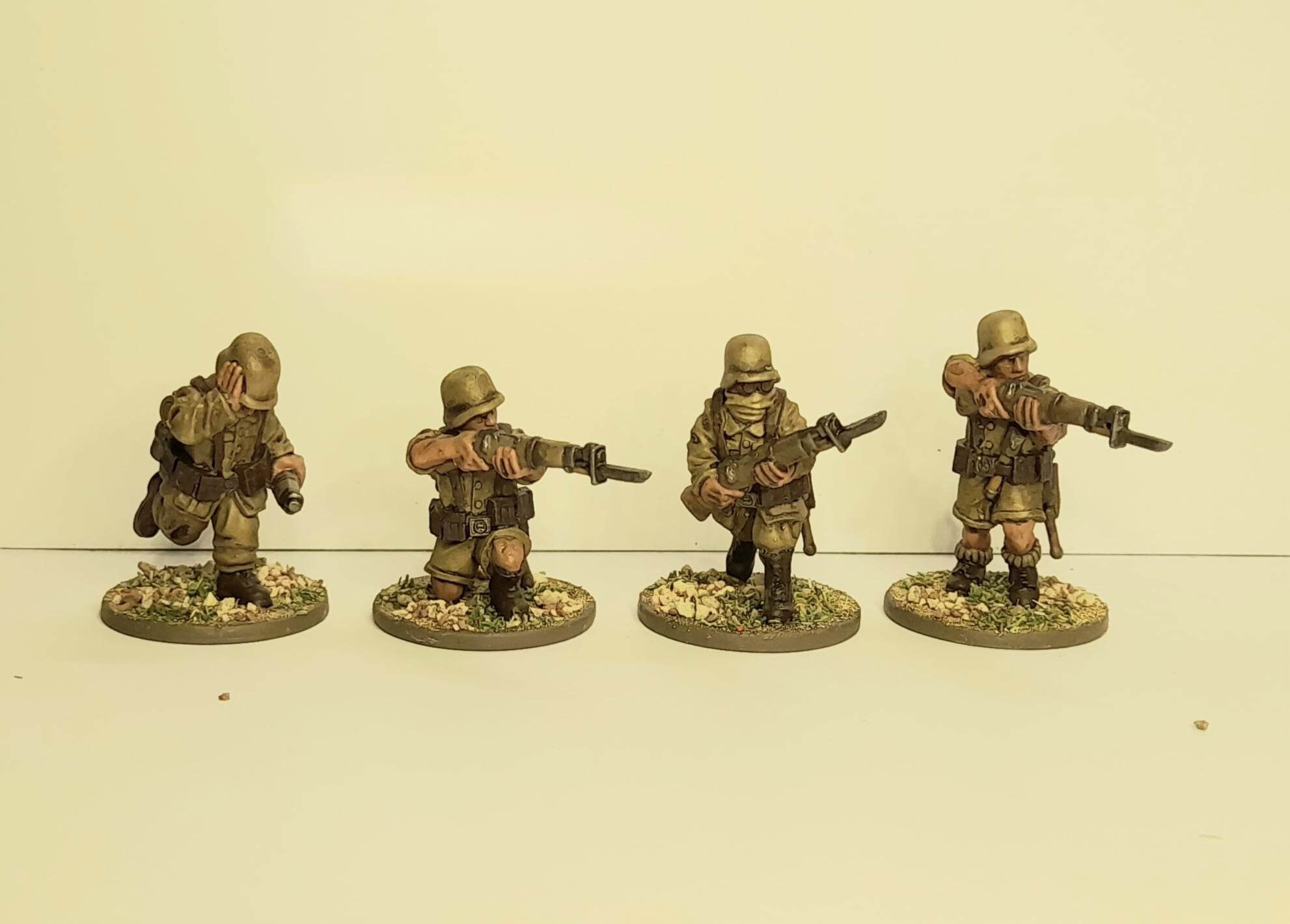 WW2 Africa Core Rifle Squad 2, 28mm, Hand Painted, Bolt Action - Etsy