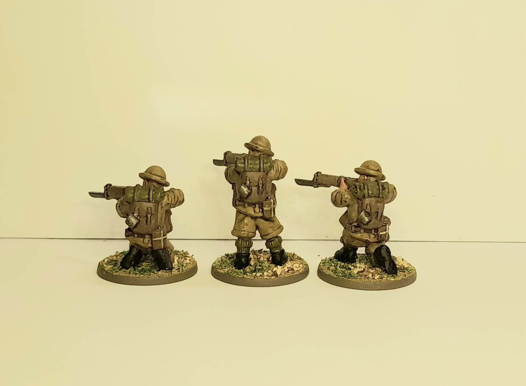 WW2 8th Army Rifle Squad 2, 28mm, Hand Painted, Bolt Action - Etsy