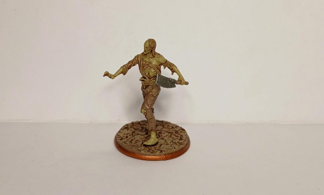 Zombie-pre Painted-dnd-rpgs-tabletop Gaming-skeleton - Etsy