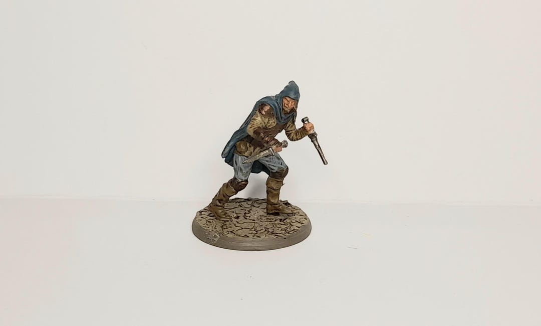 Balthazar the Human Thief-pre Painted-dnd-rpgs-tabletop Gaming - Etsy