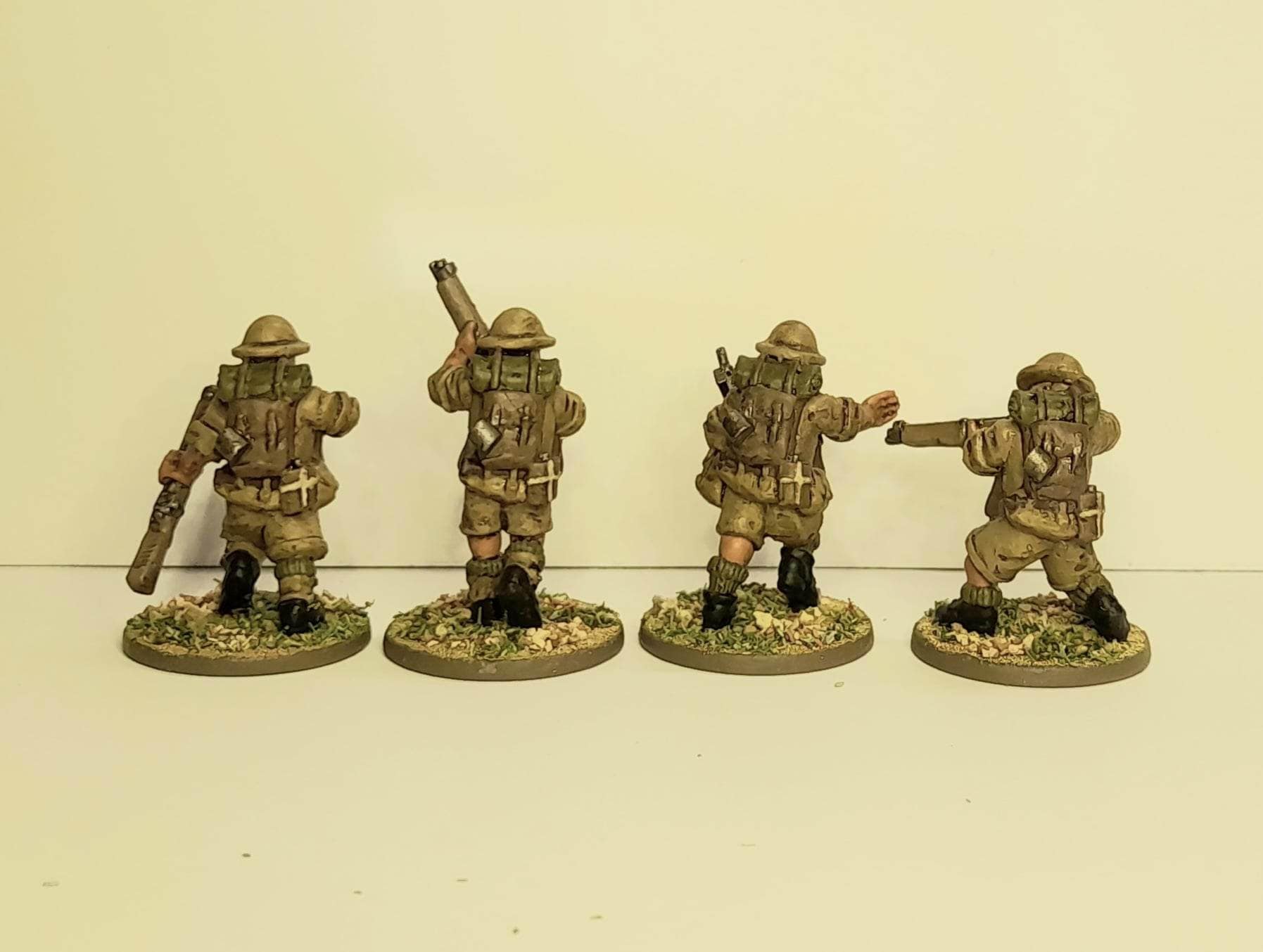 WW2 8th Army Rifle Squad 2, 28mm, Hand Painted, Bolt Action - Etsy