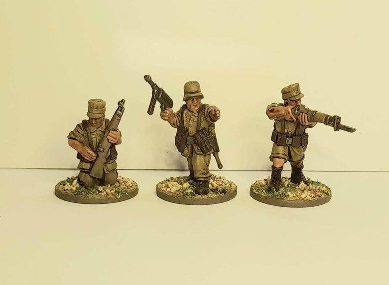 WW2 Africa Core Rifle Squad 2, 28mm, Hand Painted, Bolt Action - Etsy
