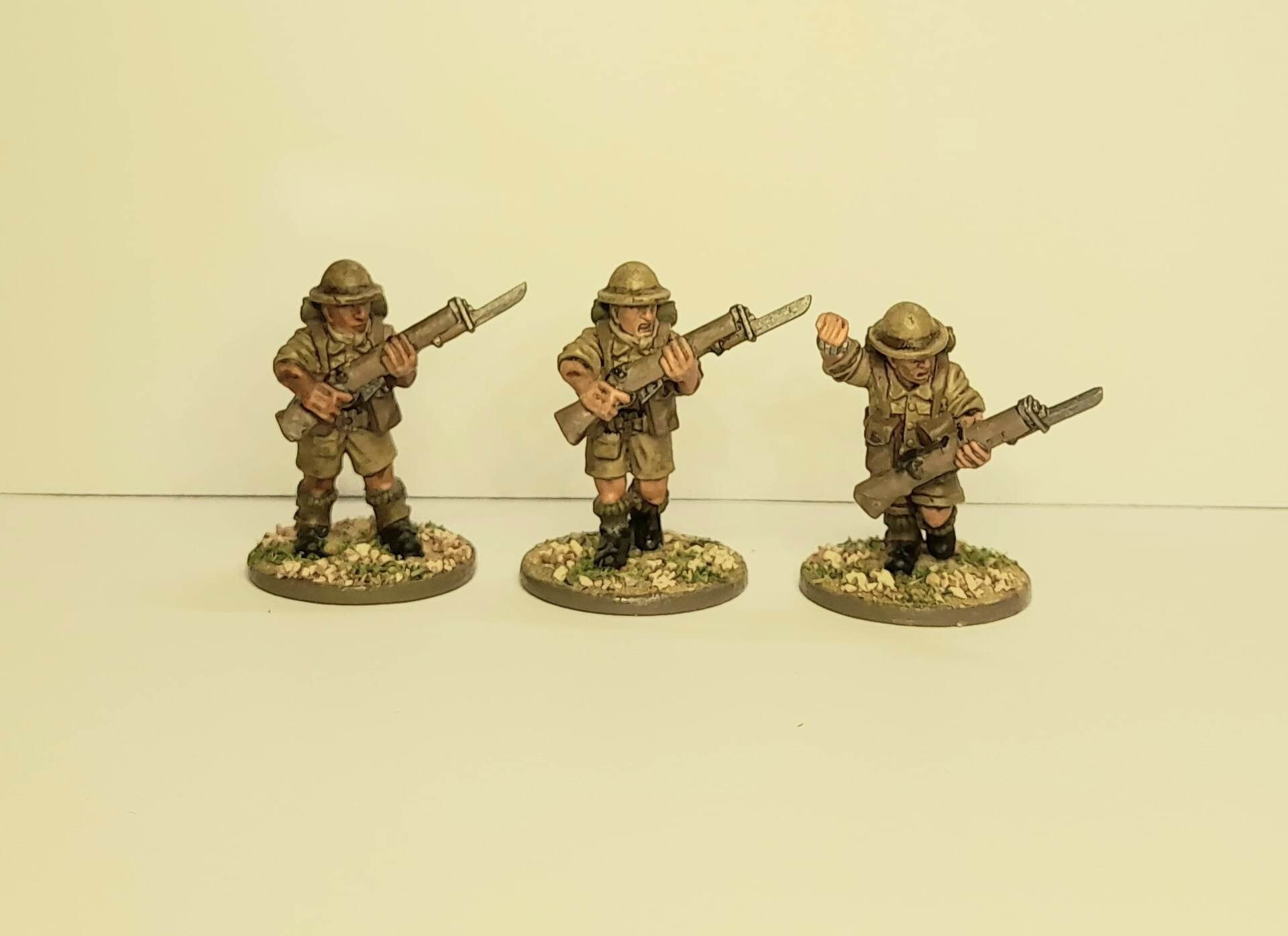 WW2 8th Army Rifle Squad 1, 28mm, Hand Painted, Bolt Action - Etsy