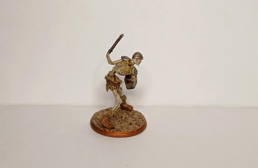 Skeleton With Sword-pre Painted-dnd-rpgs-tabletop Gaming-skeleton - Etsy