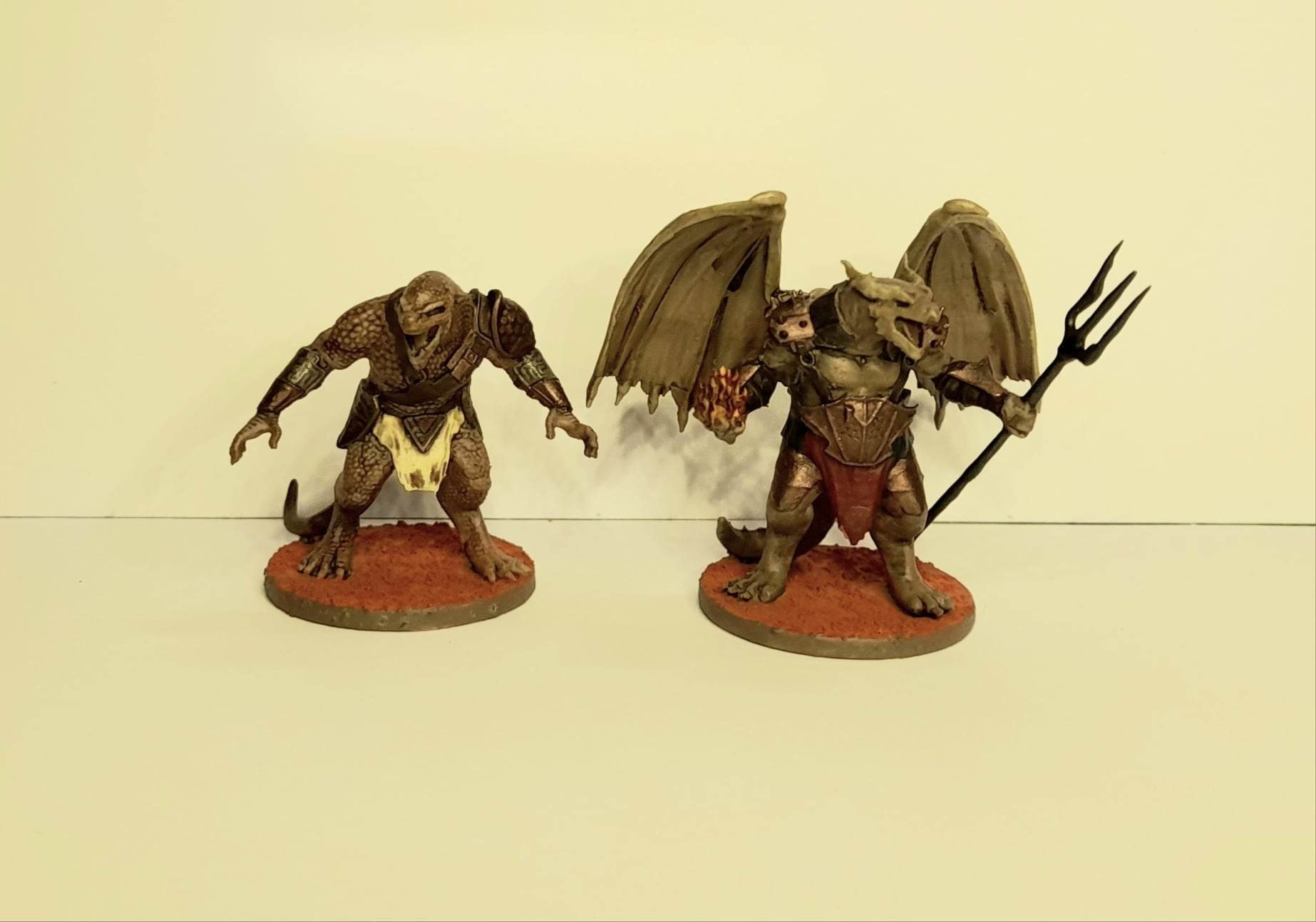 Draconian Miniatures for Tabletop Gaming Rpgs, Prepainted Ready to Play ...