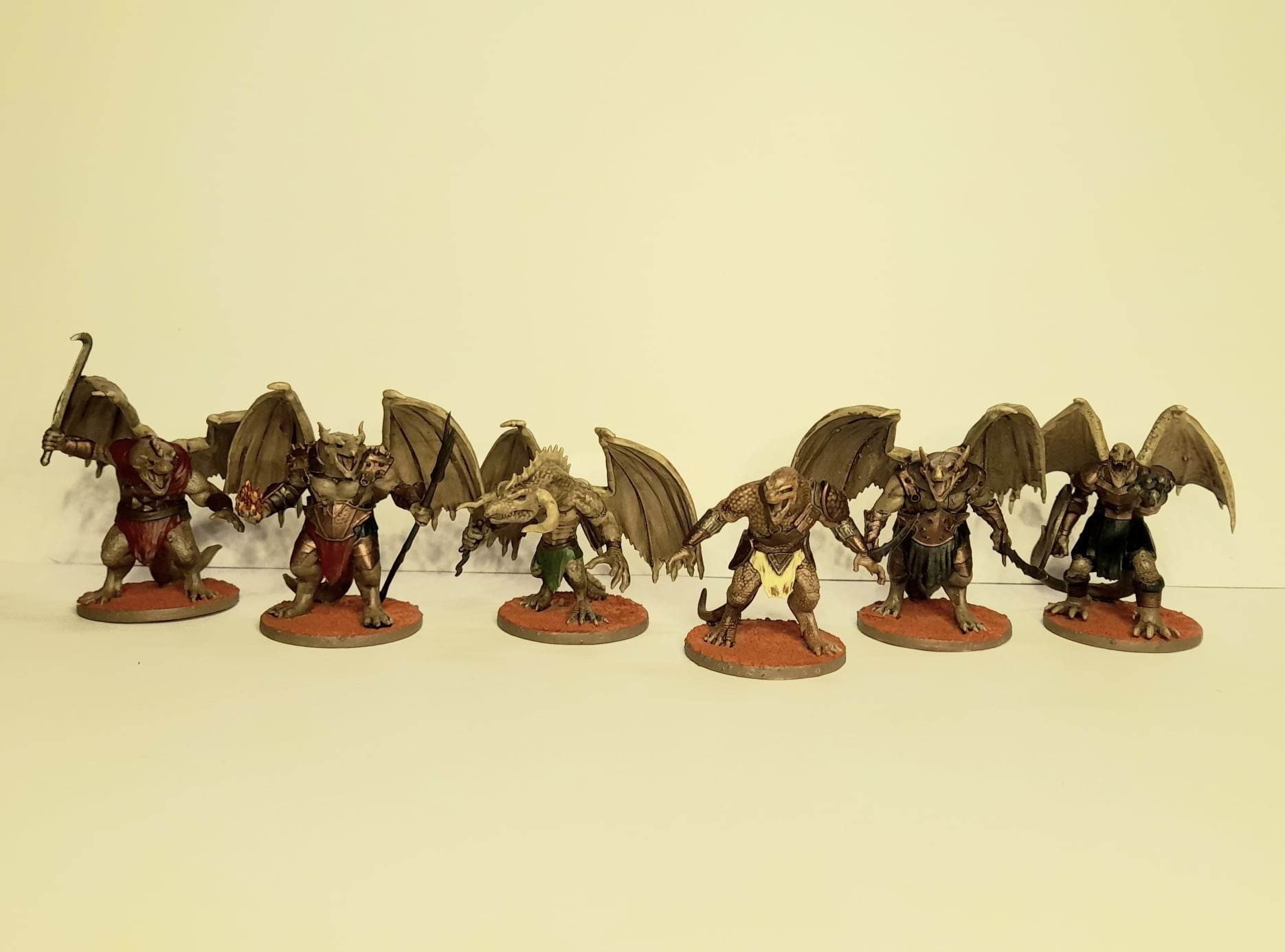 Draconian Miniatures for Tabletop Gaming Rpgs, Prepainted Ready to Play ...