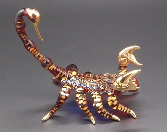 Blown Glass Scorpion | Etsy