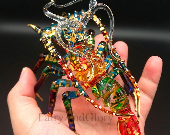 King Lobster Rainbow Lobster Colorful Lobster Lobster - Etsy