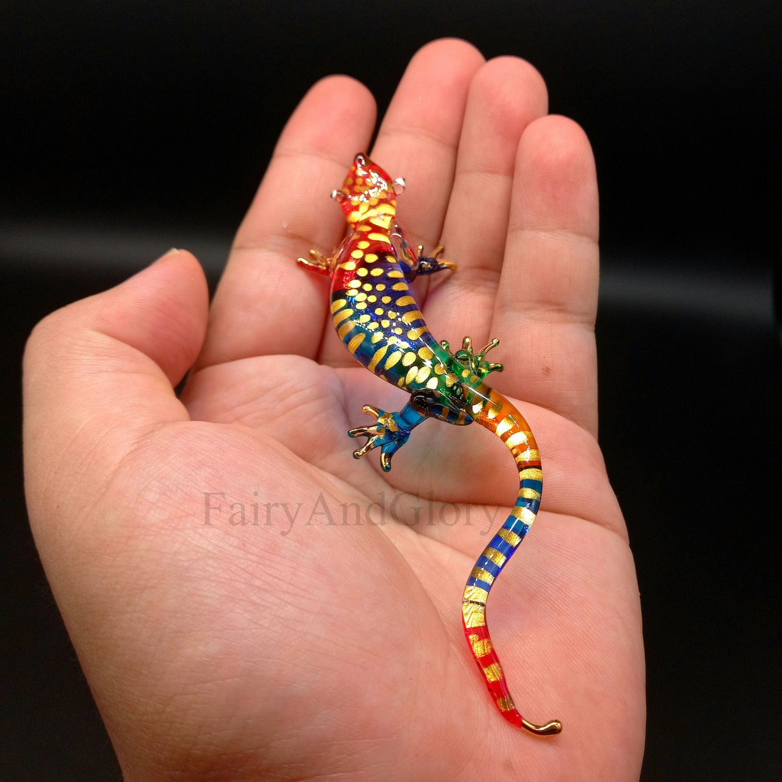 Kleine hagedis, regenbooghagedis, rode hagedis, glazen hagedis, glazen ...