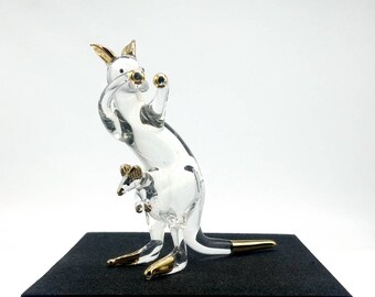 Kangaroo Glass - Etsy