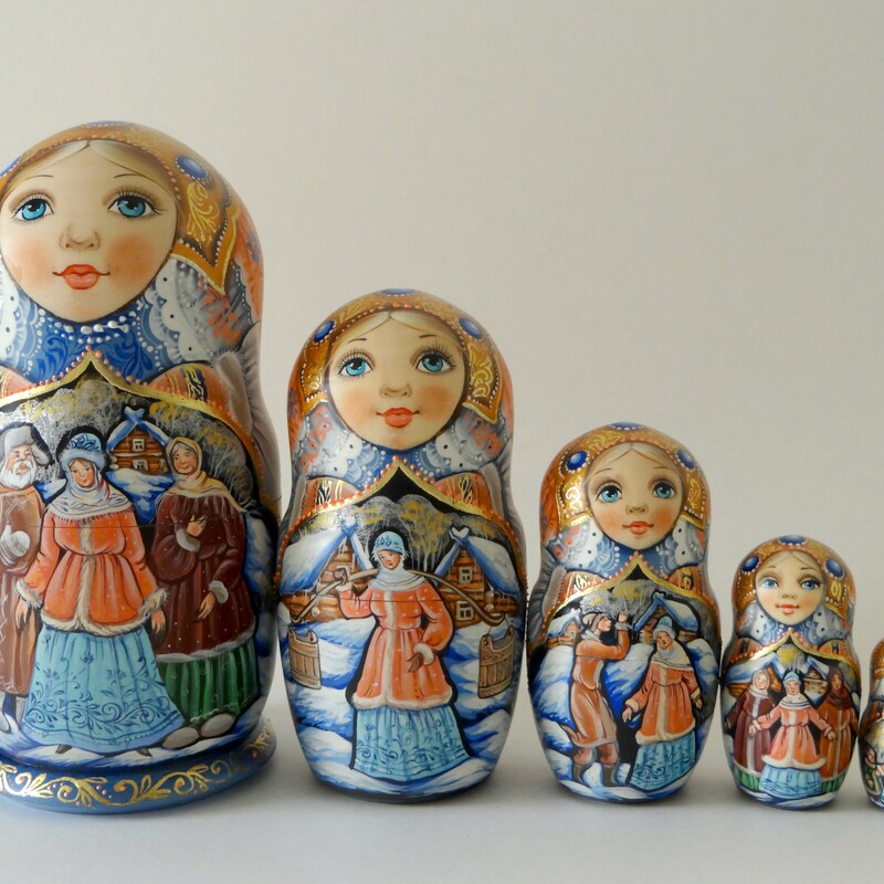 Russian Nesting Dolls - Etsy UK