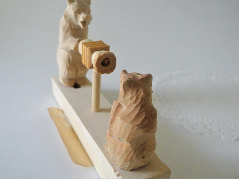 Mechanical Wooden Toy. ''the Cunning Photographer'' Vintage. - Etsy