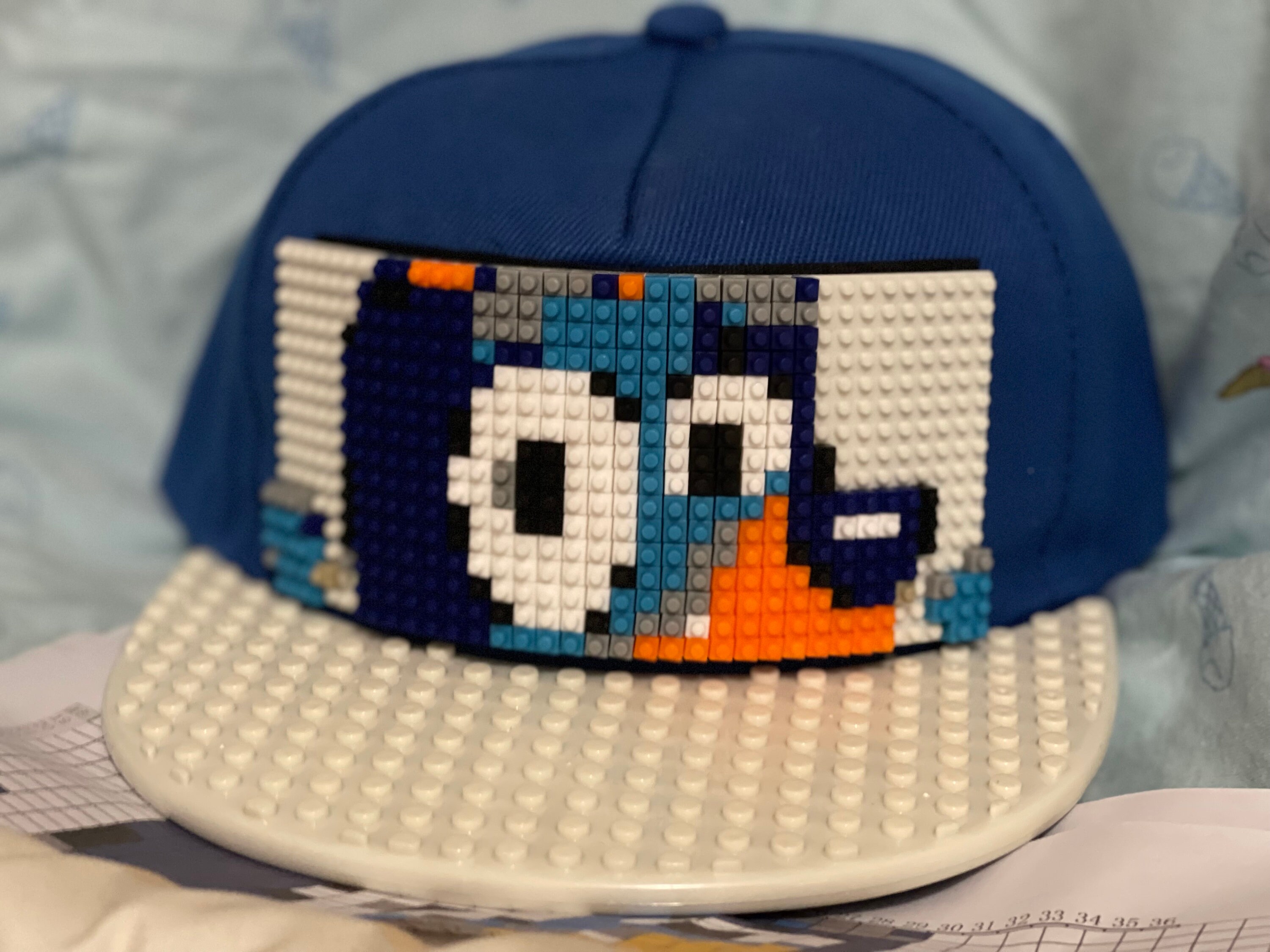 Lego / Nanoblocks Snapback Hat Blue Heeler Kid Size - Etsy
