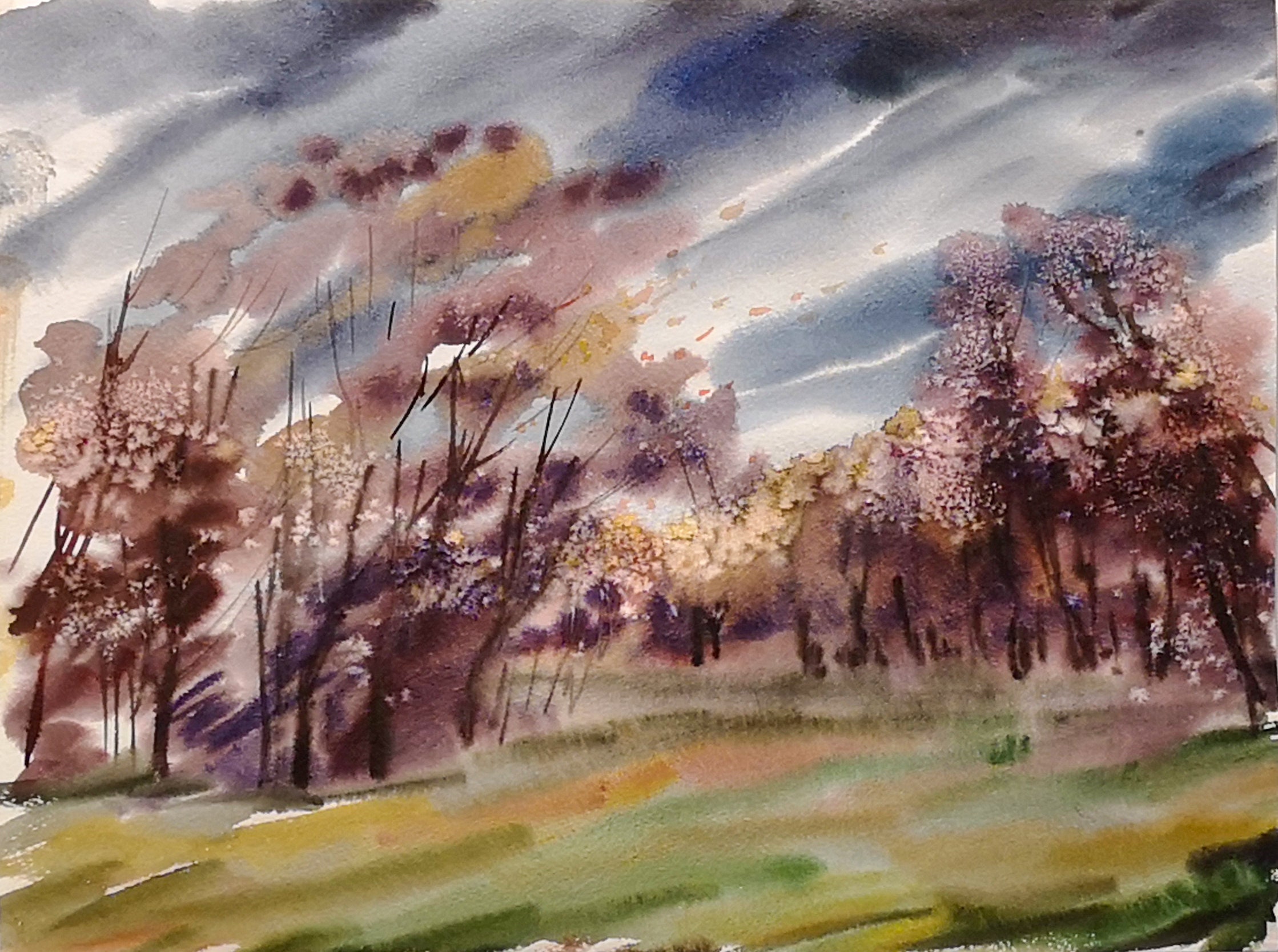 Watercolour. Original Art. Watercolor Painting. Watercolor Handmade ...