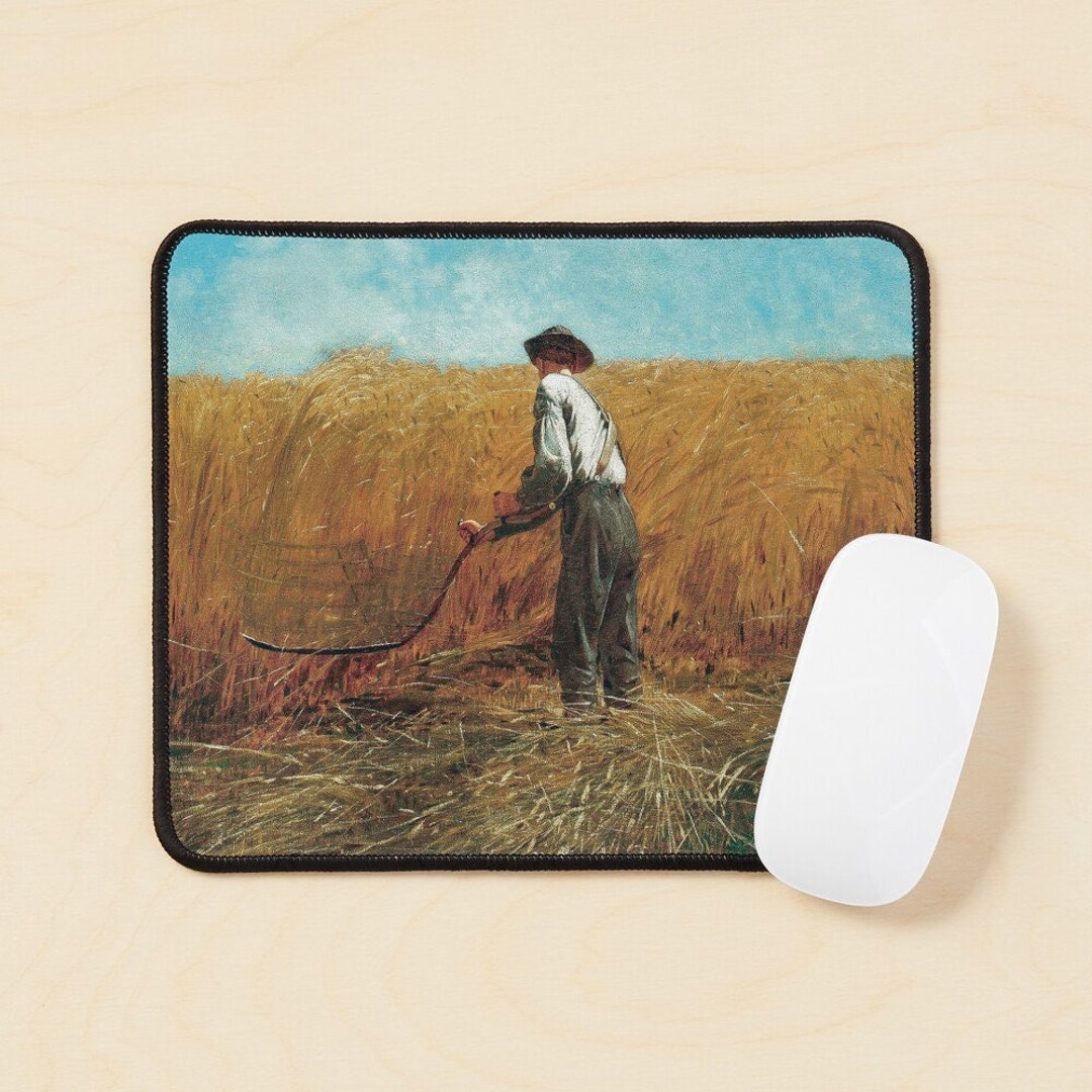Mousepad, Winslow Homer the Veteran in a New Field, Mousepad, Desk Pad ...