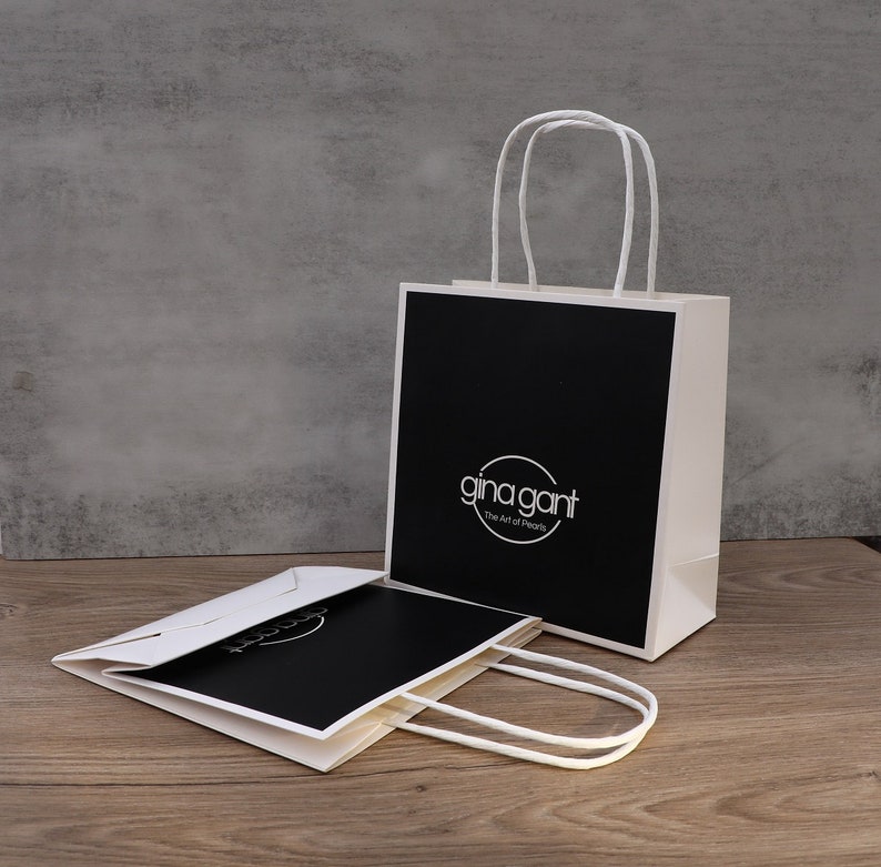 Customized Paper Bag Personalized High Quality Eco-friendly - Etsy