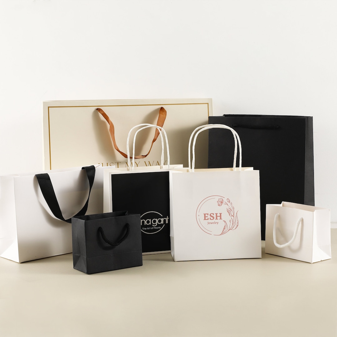 Customized Paper Bag, Personalized High Quality Eco-friendly Shopping ...
