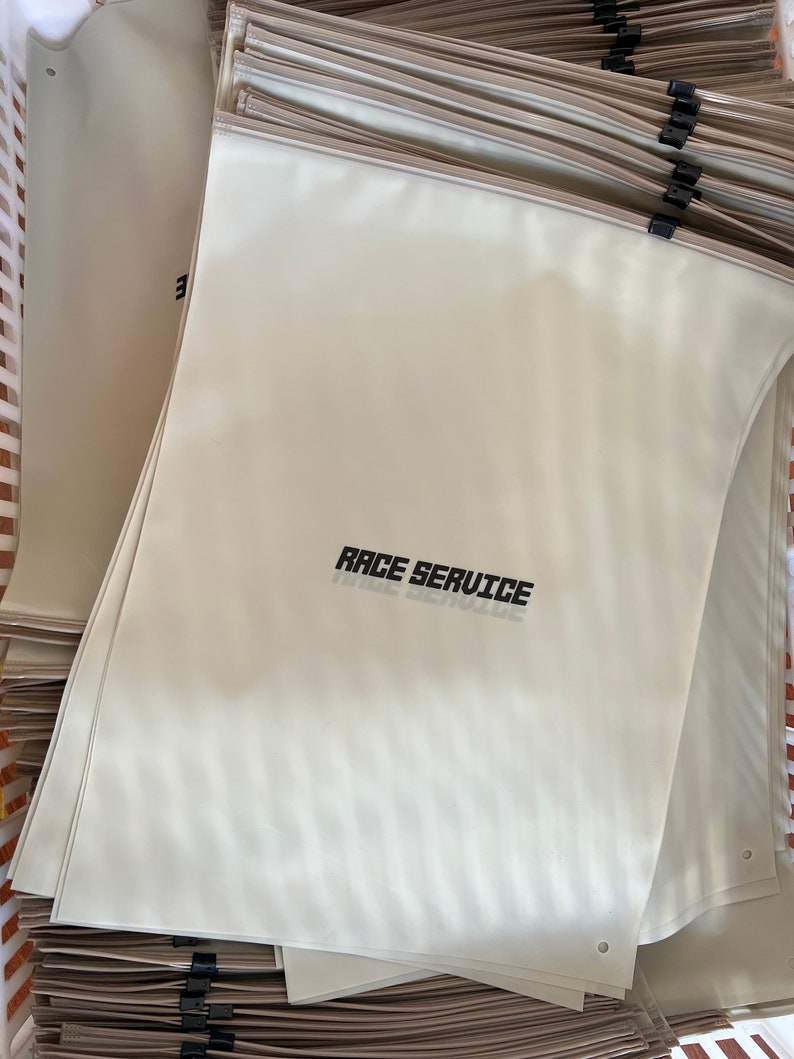 Custom Dark Beige Frosted Plastic Bags, Clothes Packaging - Etsy