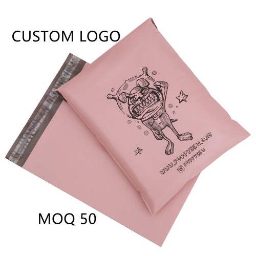 500 Pink Poly Mailers Pink Mail Package Ready to Ship or - Etsy