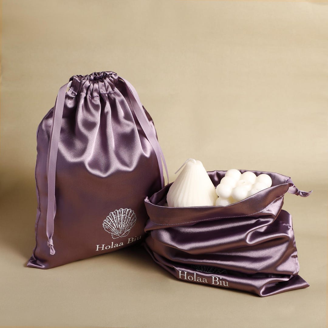 Custom Satin Drawstring Bag: Dust Cover, Gift Packaging - 100pcs - Etsy