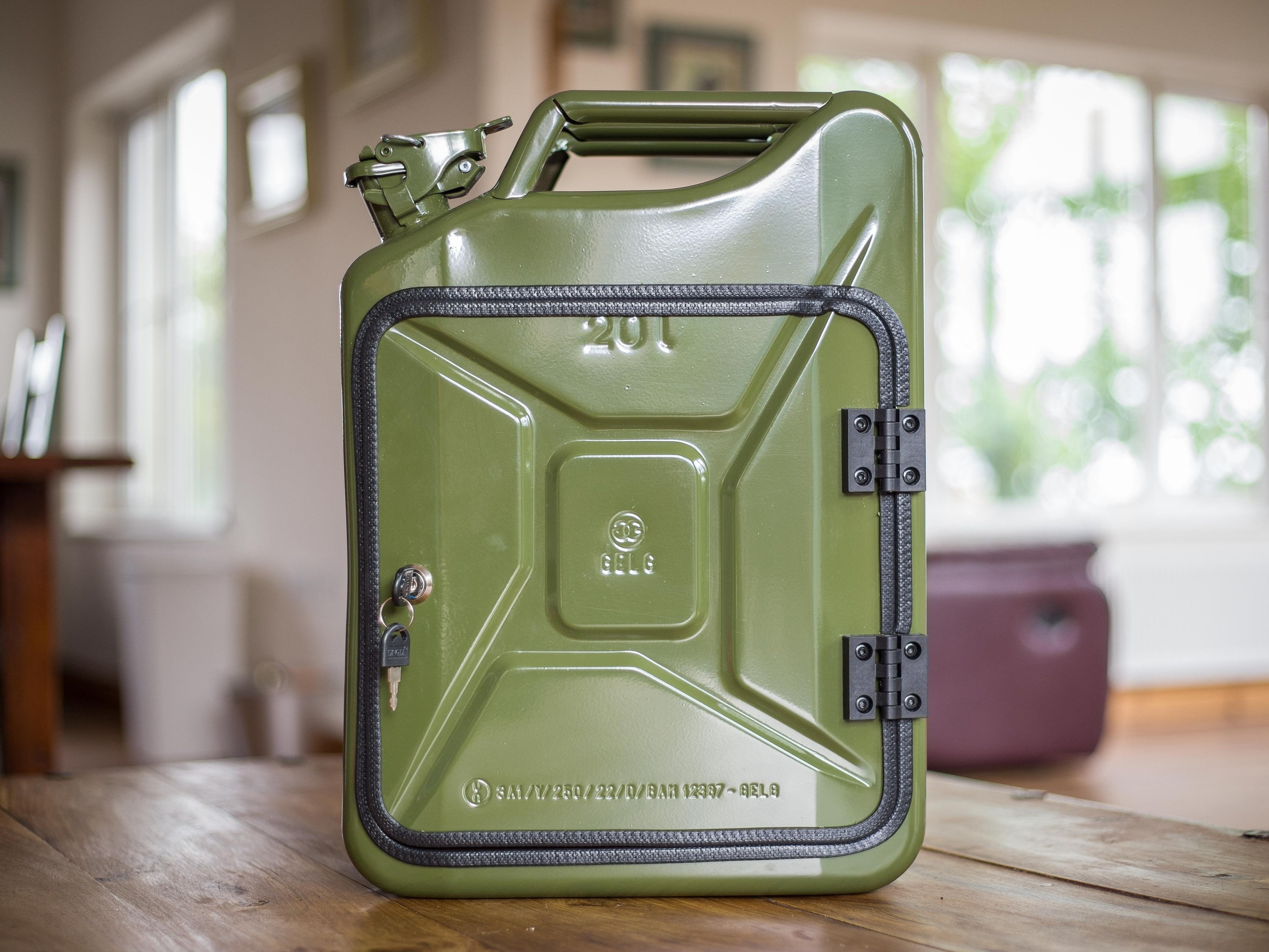 Jerry Can Bar Engraved Glasses- Gift for the Impossible Man, Fathers ...